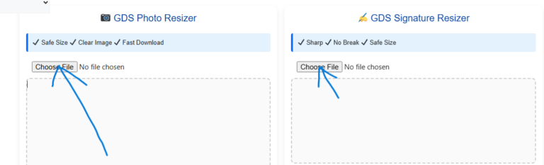 India Post GDS Photo And Signature Size In KB Aspect Ratio: 4:5 and 5:2 ...
